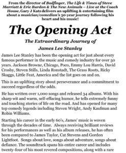 The Opening Act – James Lee Stanley